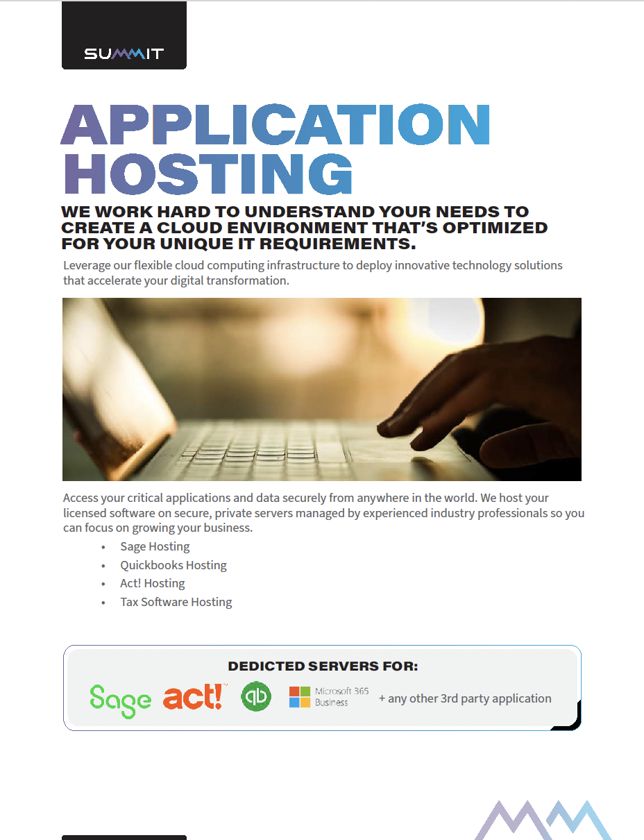 Sage Cloud Hosting | Summit